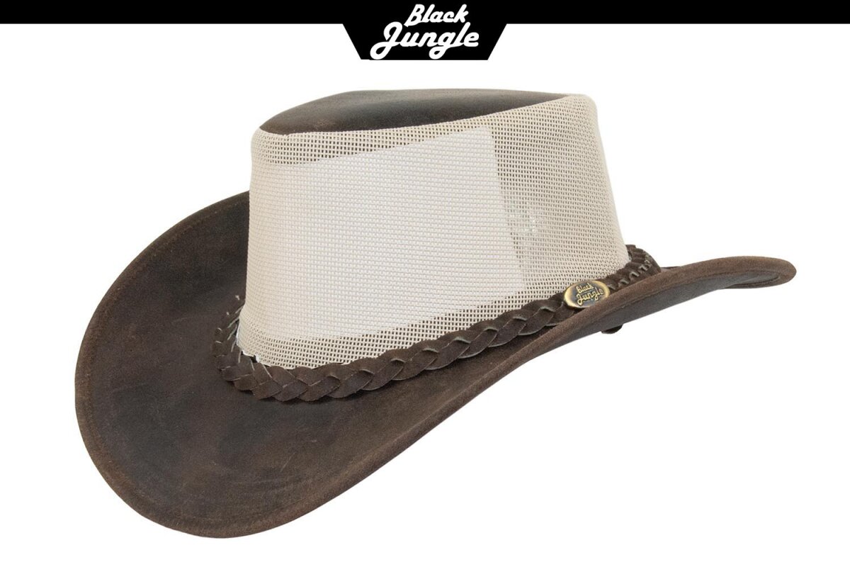 Black Jungle BUNDABERY Lederhut Cowboyhut online kaufen | outbackoutf ...